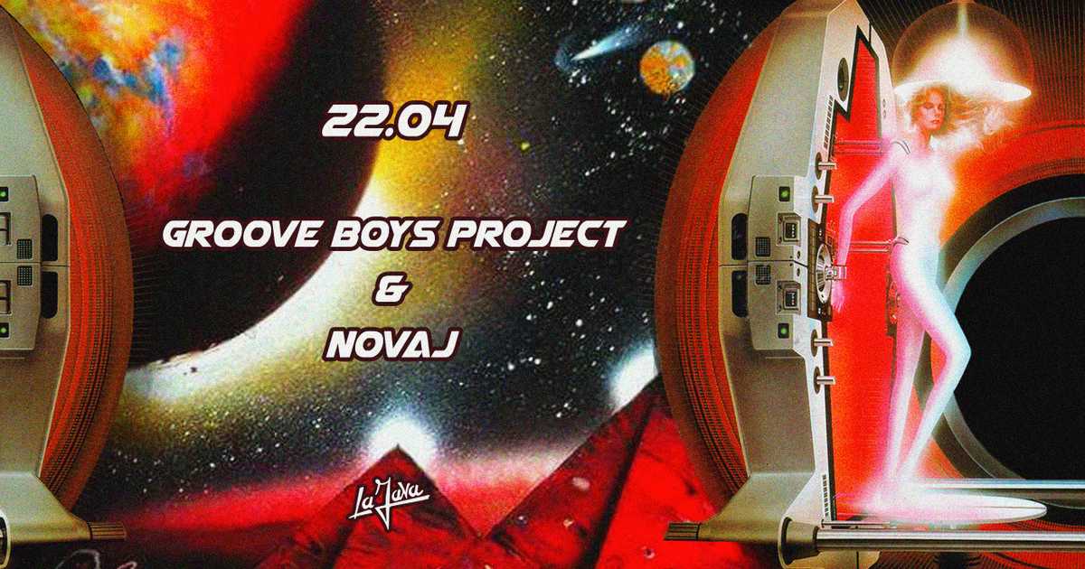 LA JAVA: Groove Boys Projetc & Novaj 新し bei La Java, Paris
