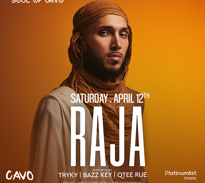 RAJA live at Cavo Dubai, Dubai