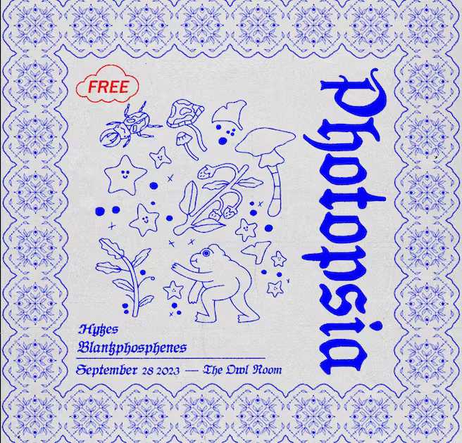 Photopsia w/ Blankphosphenes, Hykes at The Owl Room, Washington DC