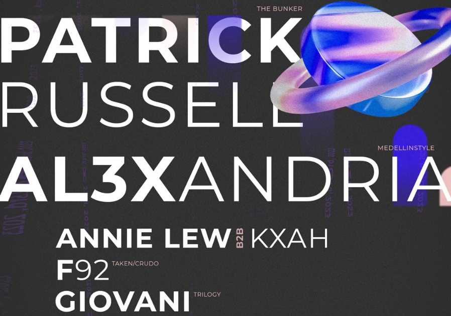 Patrick Russell & AL3XANDRIA in Brooklyn at TBA - ZION 87 4th Avenue ...