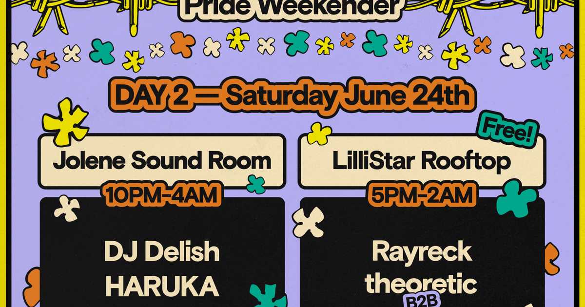 I.Y.K.Y.K. PRIDE WEEKENDER // DAY 2 ROOFTOP // Rayreck, theoretic ...