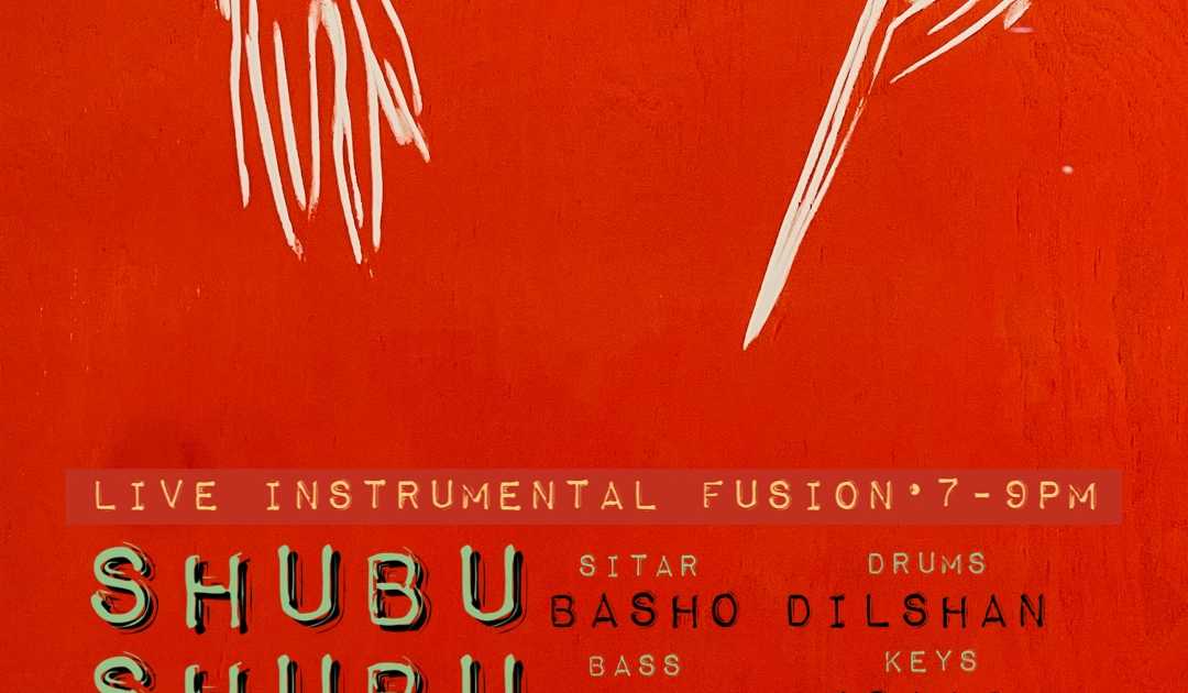 Shubu Shubu (live) & Giles Smith at Trax Ahangama, Sri Lanka