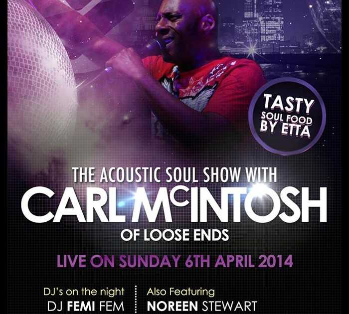 Carl Mcintosh of Loose Ends Live! Brixton bei Club 414, London