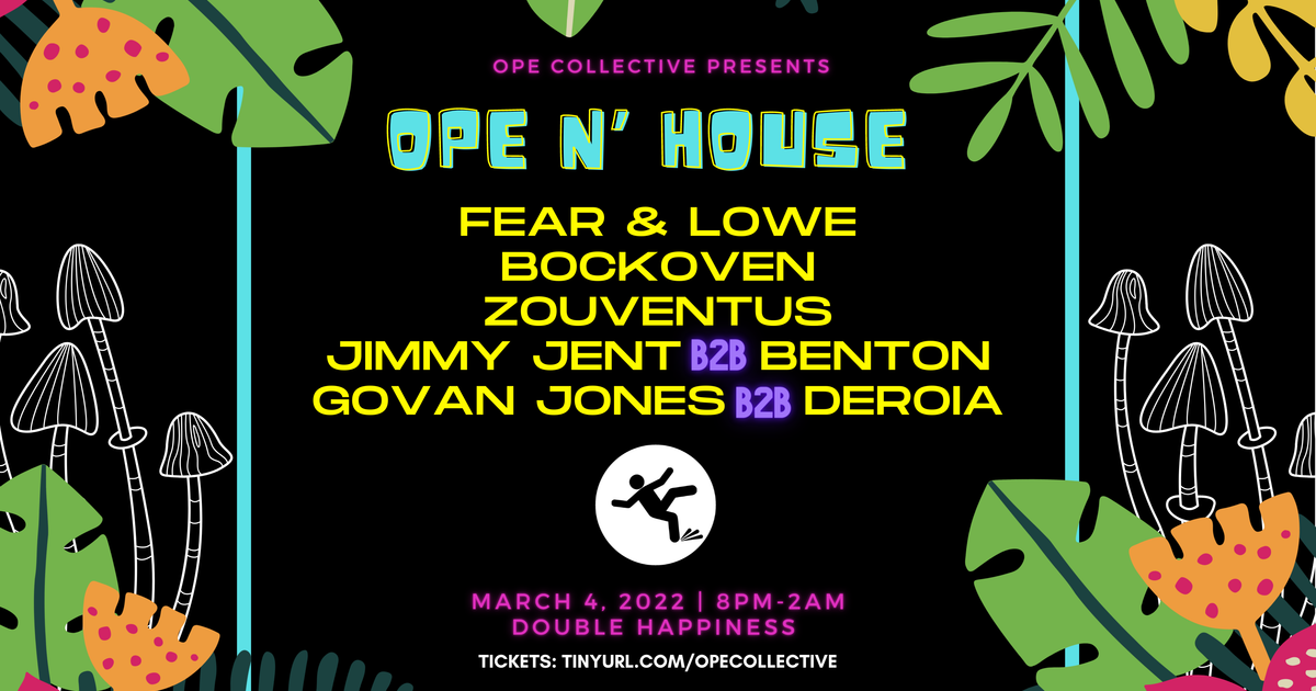OPE N' HOUSE bei Double Happiness, Columbus