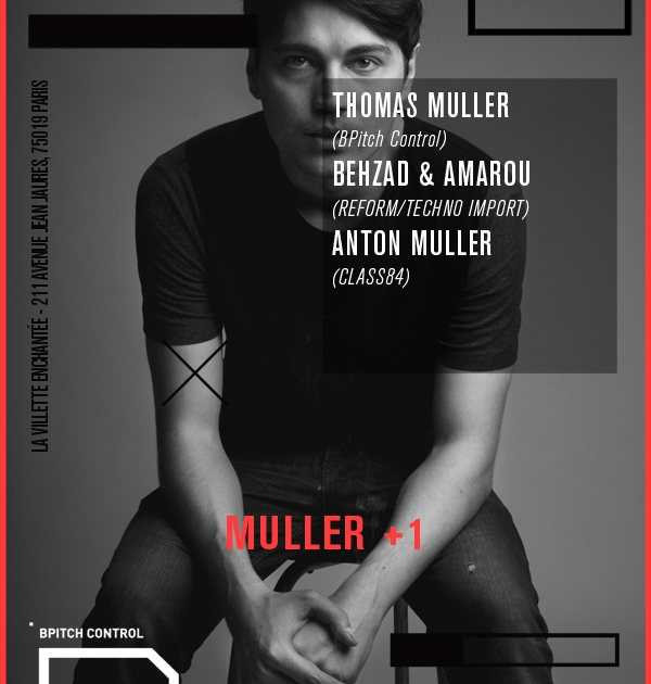 Muller +1 w Thomas Muller, Behzad & Amarou, Anton Muller at La Villette Enchantée, Paris