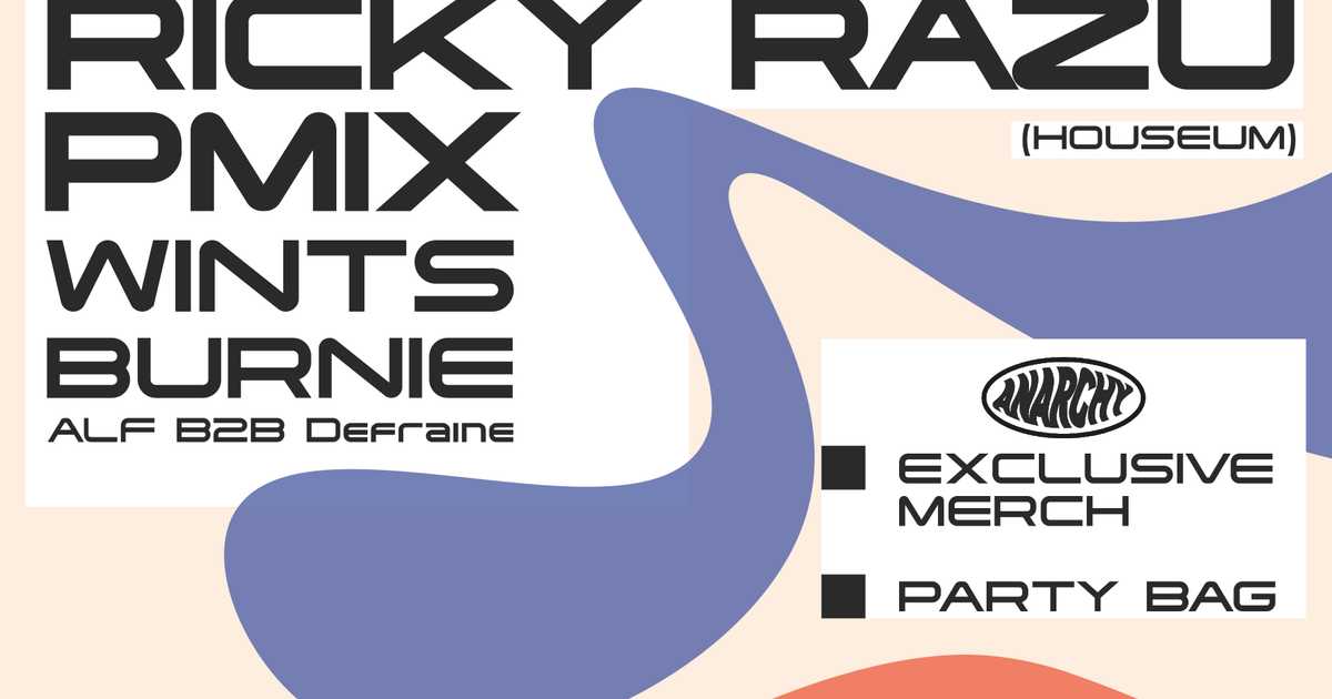 ANARCHY PRESENTS... Ricky Razu at Bar Eleven, Nottingham