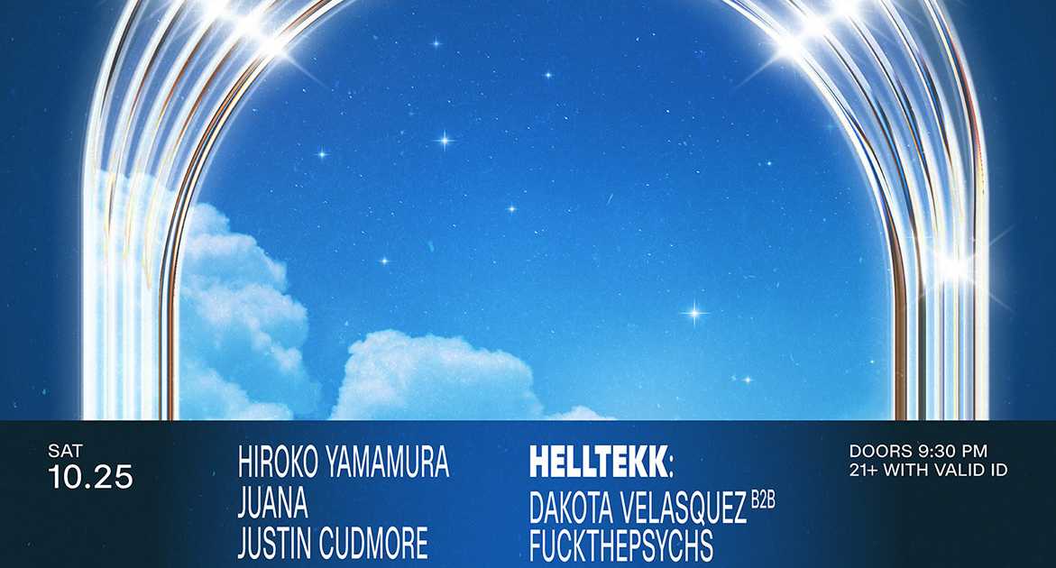 Pressure: Hiroko Yamamura, Juana, Justin Cudmore + Helltekk at Paragon ...