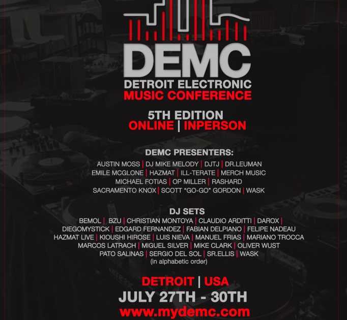Demc Detroit Electronic Music Conference IN Person a The Dime ...