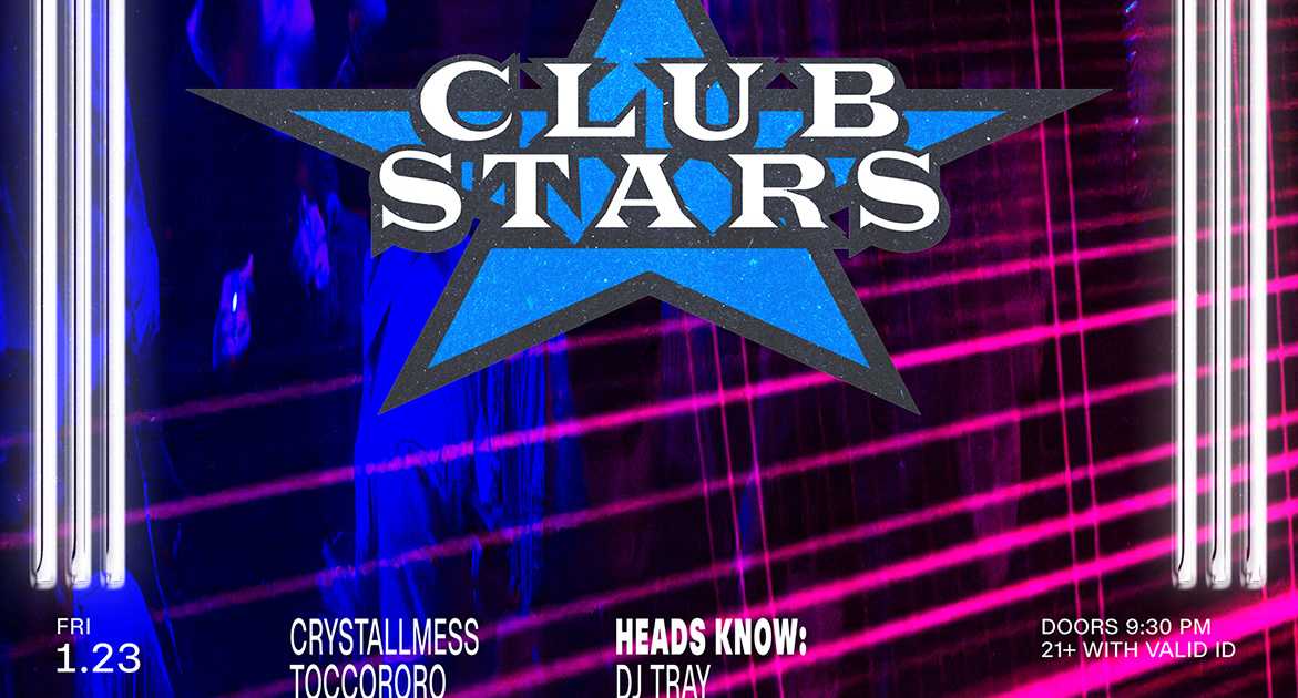 Club Stars: Crystallmess, TOCCORORO, coyado + Heads Know at Paragon ...