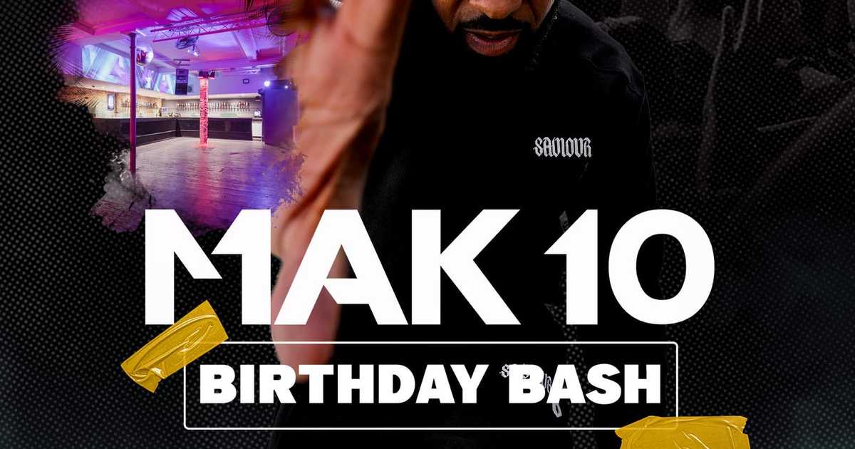 MAK 10 BIRTHDAY BASH at Basing House, London
