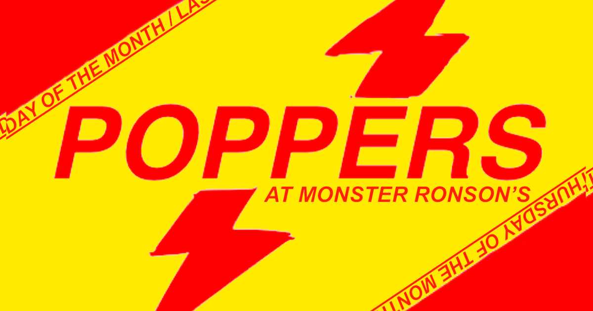 POPPERS at Monster Ronson's Ichiban Karaoke, Berlin