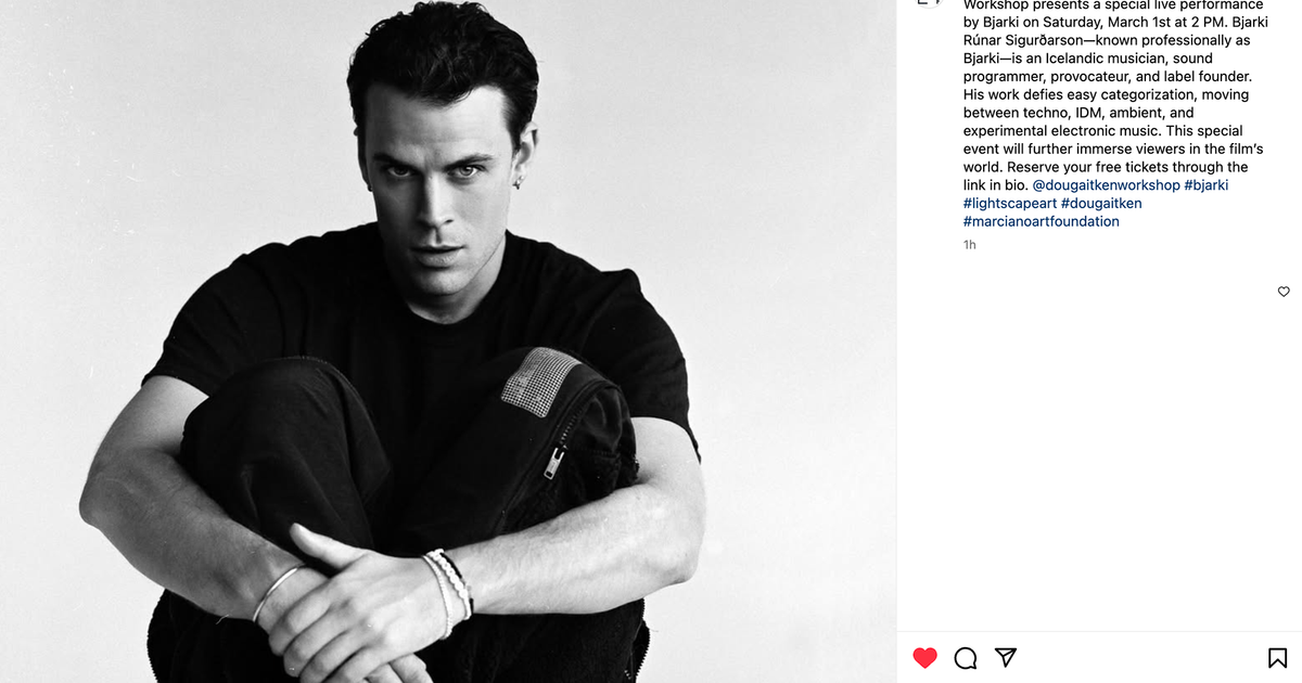 Bjarki Live at TBA - Marciano Art Foundation, Los Angeles