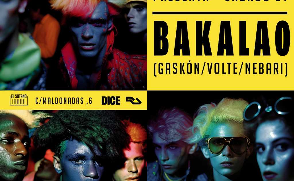 EL SÓTANO CLUB presenta BAKALAO: (Gaskón, Volte, NEBARI) at EL SÓTANO ...