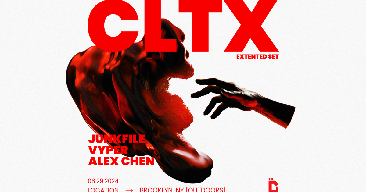 ÄGAPE PRESENTS: CLTX EXTENDED SET ( OUTDOORS ) at TBA - Outdoor ...