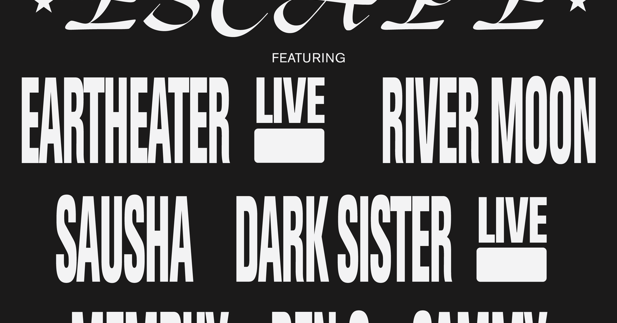 ESCAPE with Eartheater (Live) River Moon Sausha Dark Sister (Live ...