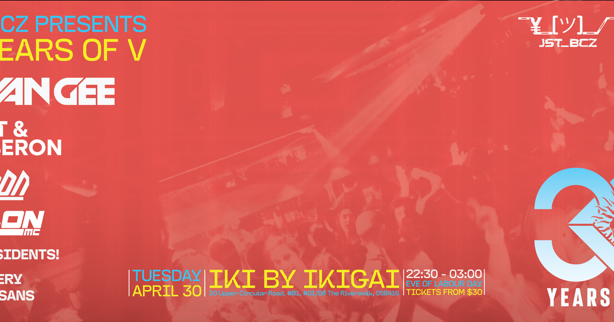JST BCZ presents 30 Years of V Recordings - Bryan Gee, Paul T & Ed ...