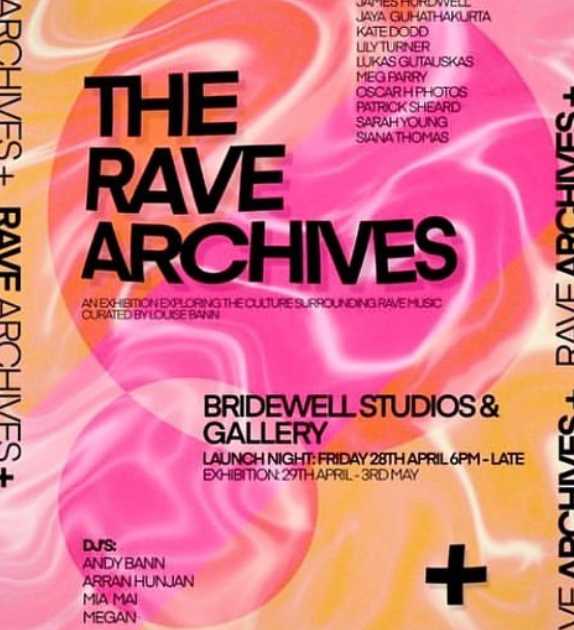The Rave Archives Exhibition at Bridewell Studios, Liverpool