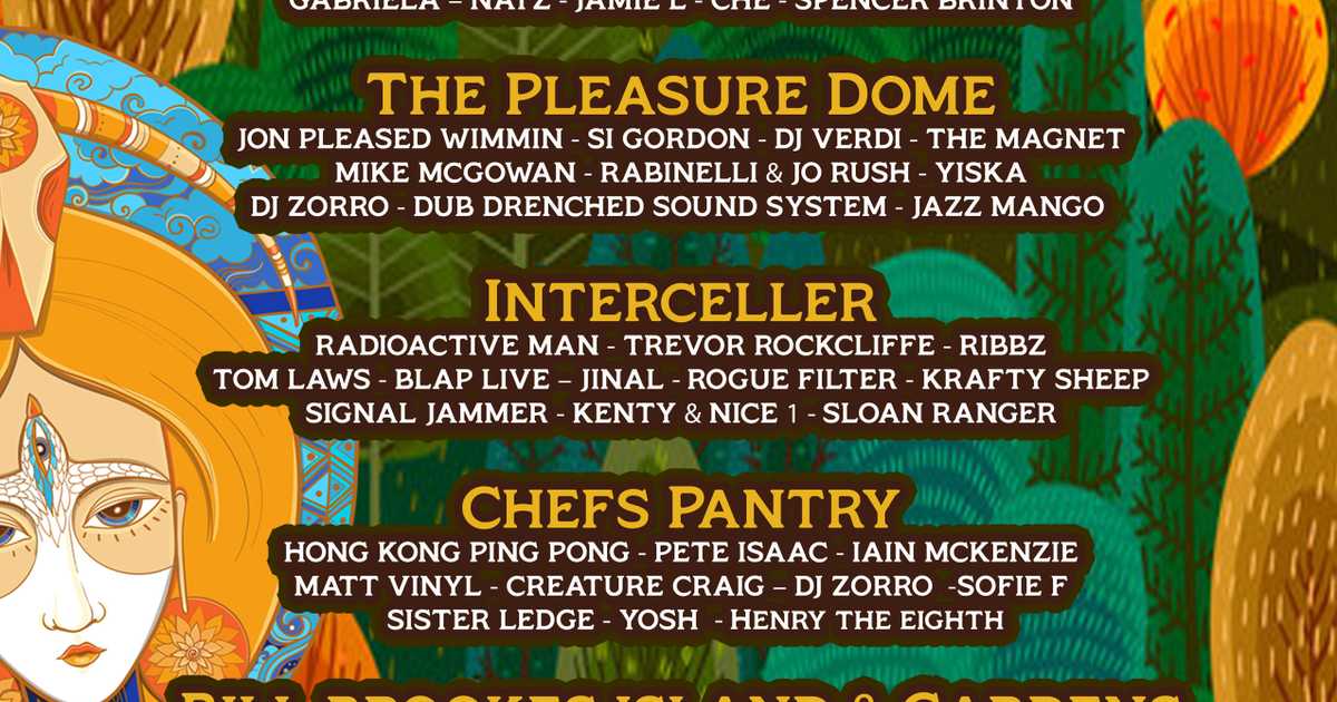 The Forbidden Garden Party bei TBA - secret Location, West + Wales