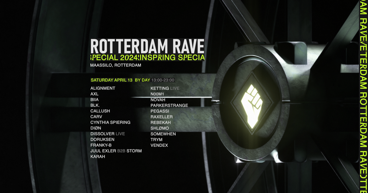 Rotterdam Rave 'Spring Special' 2024 at Maassilo, Rotterdam