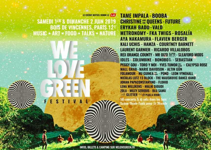 We Love Green 2019 em Bois de Vincennes, Paris