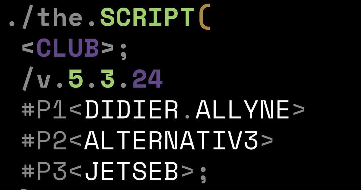 v5.3.24 at The Script Club, Streamland