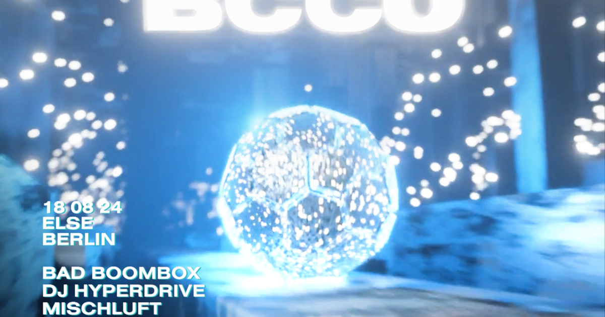 BCCO at Else, Berlin