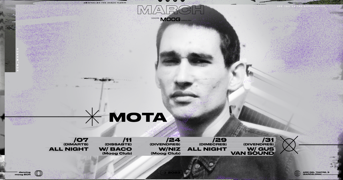MOTA (MOOG Club) at Moog Club, Barcelona