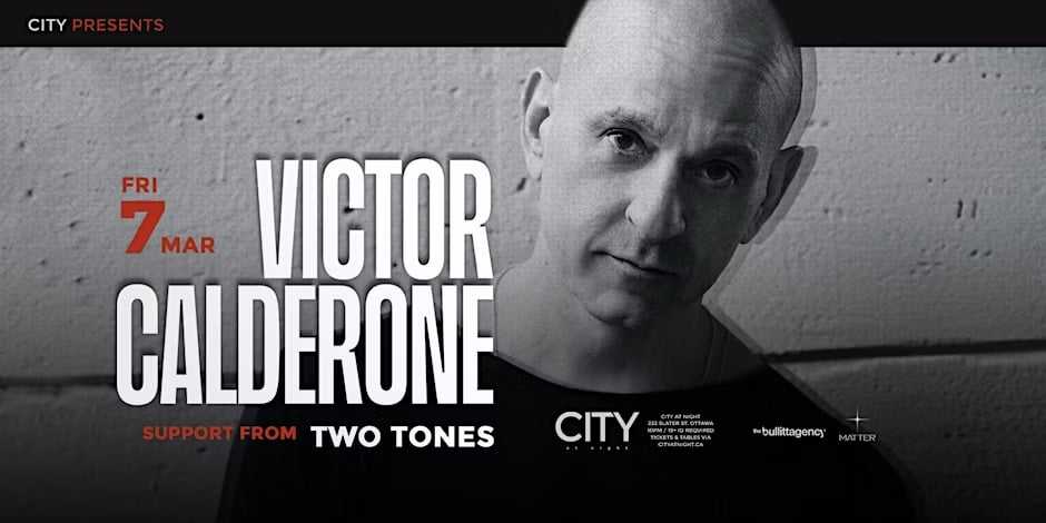 Victor Calderone with Two Tones at City At Night, Ottawa