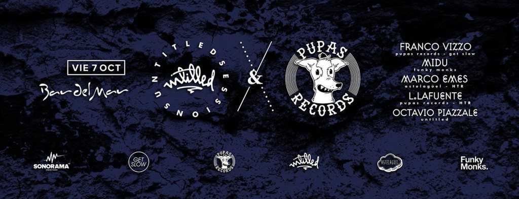 Untitled Sessions VS Pupas Records en Bar del Mar, Argentina
