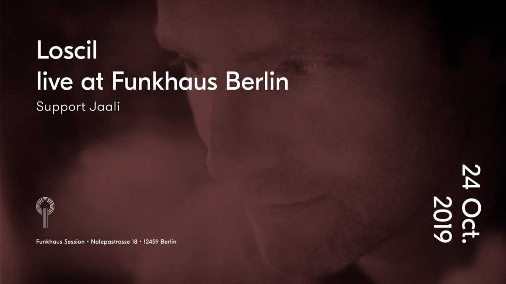 Loscil Live, Support: Jaali at Funkhaus Berlin, ベルリン