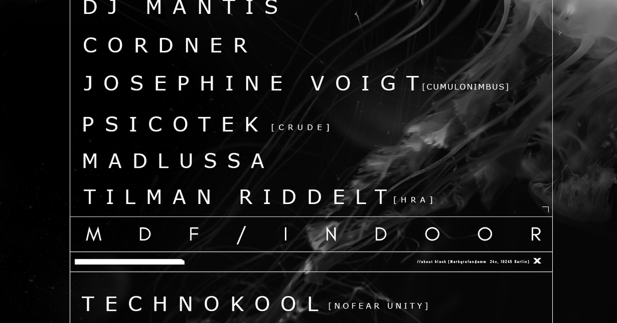 HRA: AUSFLUG 01 - DJ Mantis, Technokool, SHADYLINES and more en ...