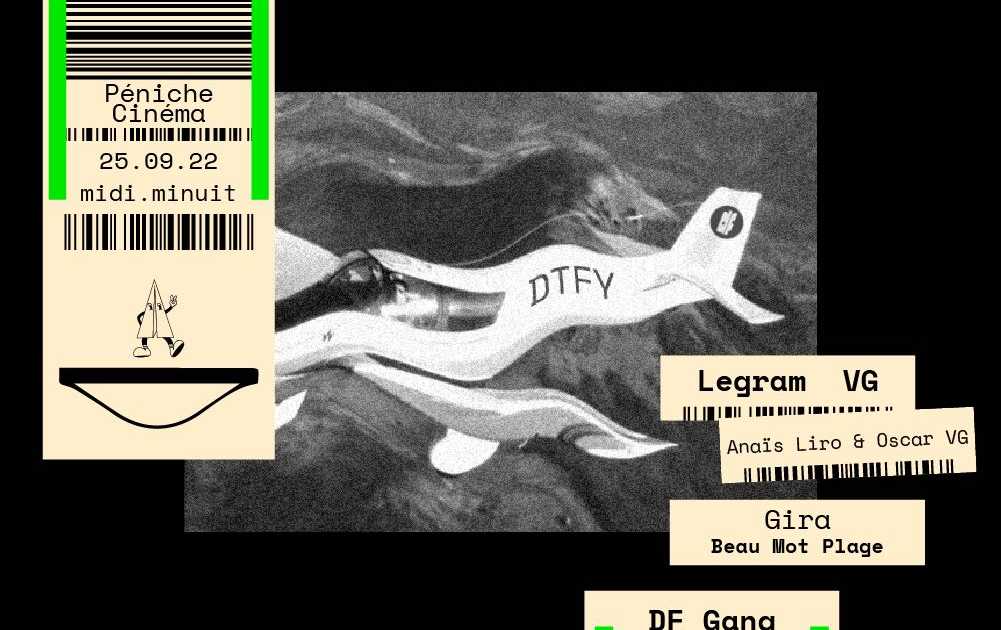 Duty Free: Legram VG & Gira at La Péniche Cinéma, Paris