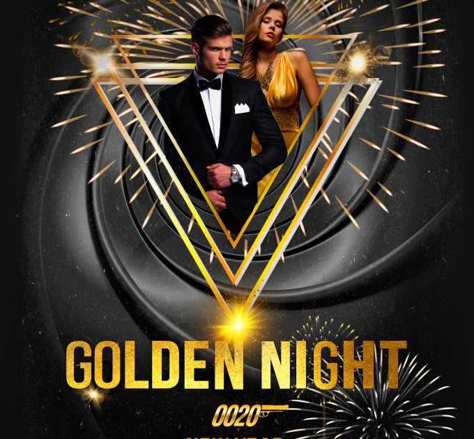New Year's Eve 2020 - Golden Night 007 - by Paris at Night Hollywood en ...