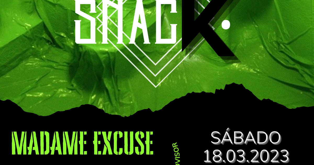 SNACK: Madame Excuse + Risko + Telesketch at Ballesta Club, Madrid