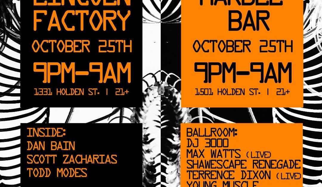 **tickets at the door** 12 Hour Party - Marble + Lincoln at Marble Bar ...