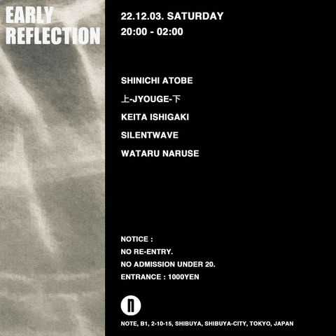 Early Reflection Label Showcse en Note, Tokio