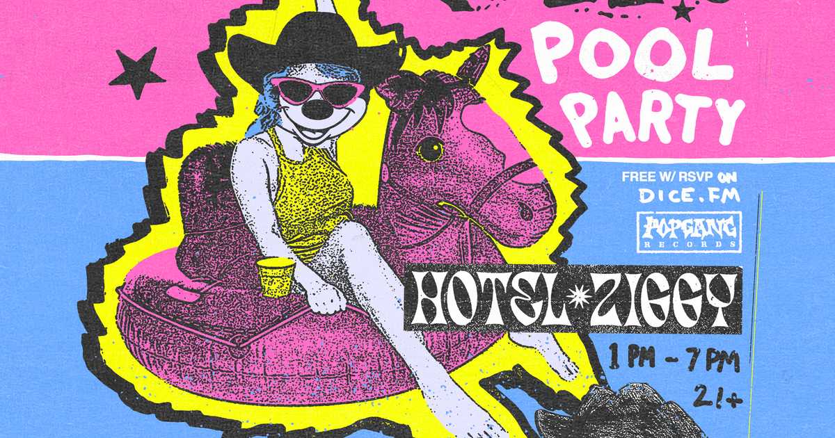 Cyber Rodeo Pool Party feat. Lupe Fuentes at Hotel Ziggy, Los Angeles
