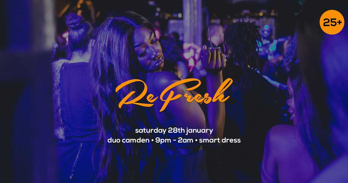 Faded presents Refresh (25+ Only) at DUO, London