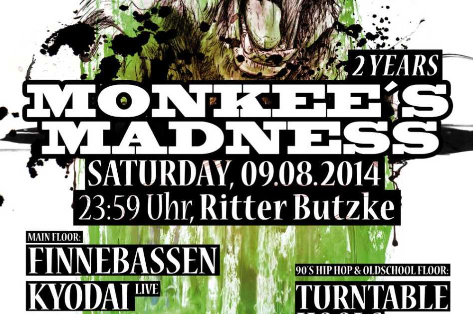Monkees Madness - Finnebassen, Kyodai Live, Turntable Hools, Greenville ...