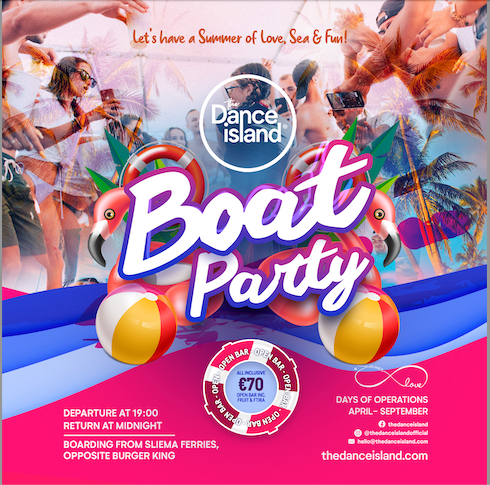 Summerlove Boat Party (Open Bar) at TBA - Sliema Ferries - Faith Boat ...