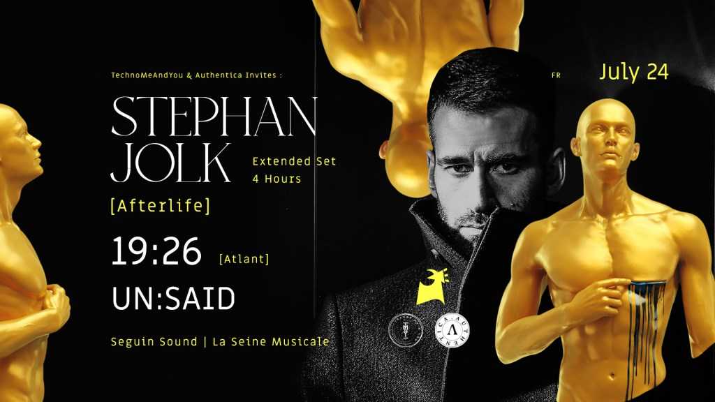 Stephan Jolk in Paris [Extended Set] with 19:26 & UN:Said at Seguin ...