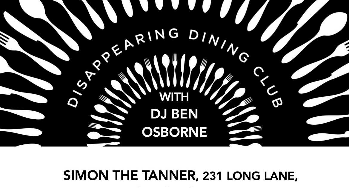 Ben Osborne at Simon The Tanner, London