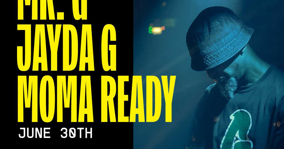 Mr. G (live), Jayda G, MoMA Ready bei Knockdown Center, New York City