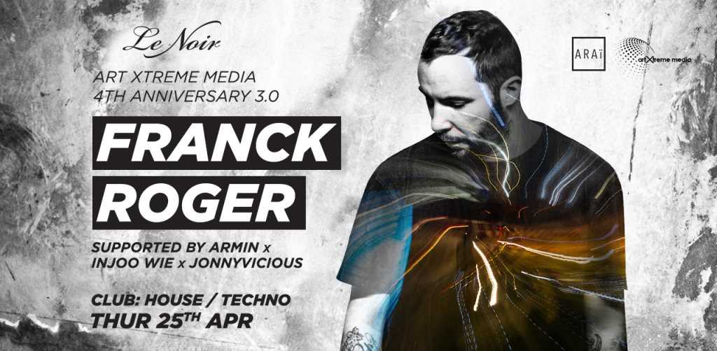 Le Noir presents: Franck Roger at Le Noir KL, Kuala Lumpur