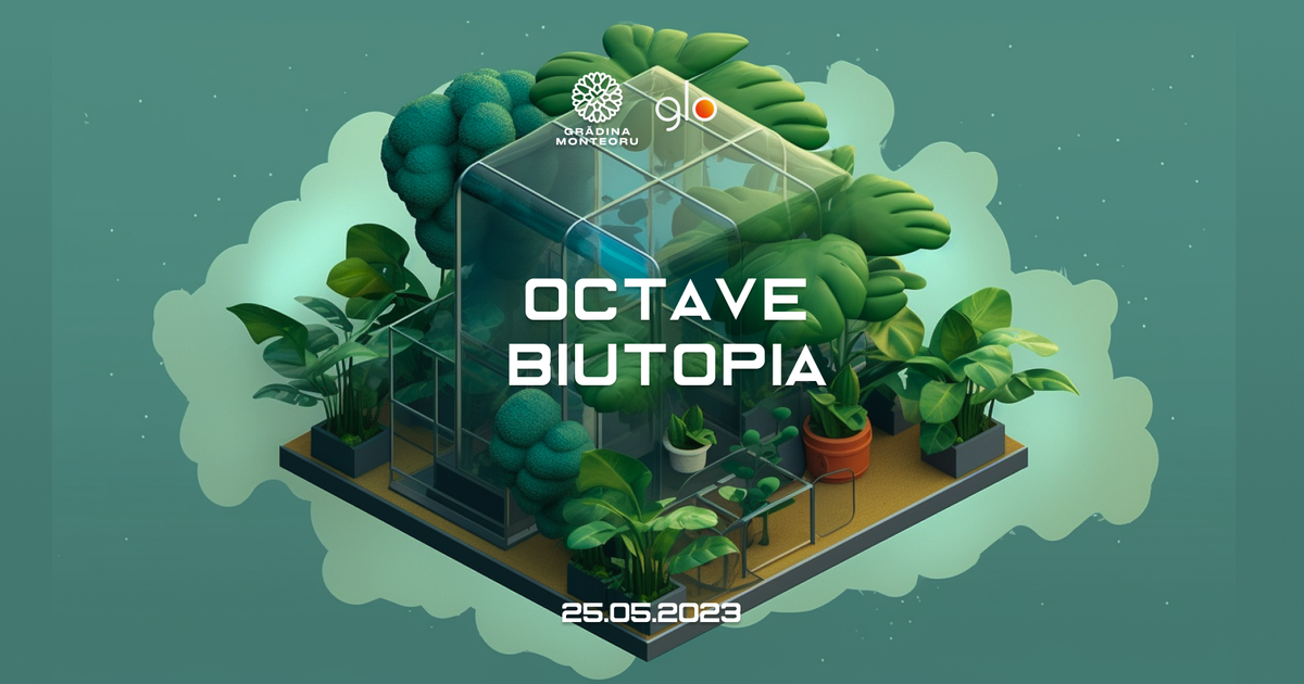 Octave, Biutopia in the garden at Grădina Monteoru, Bucharest