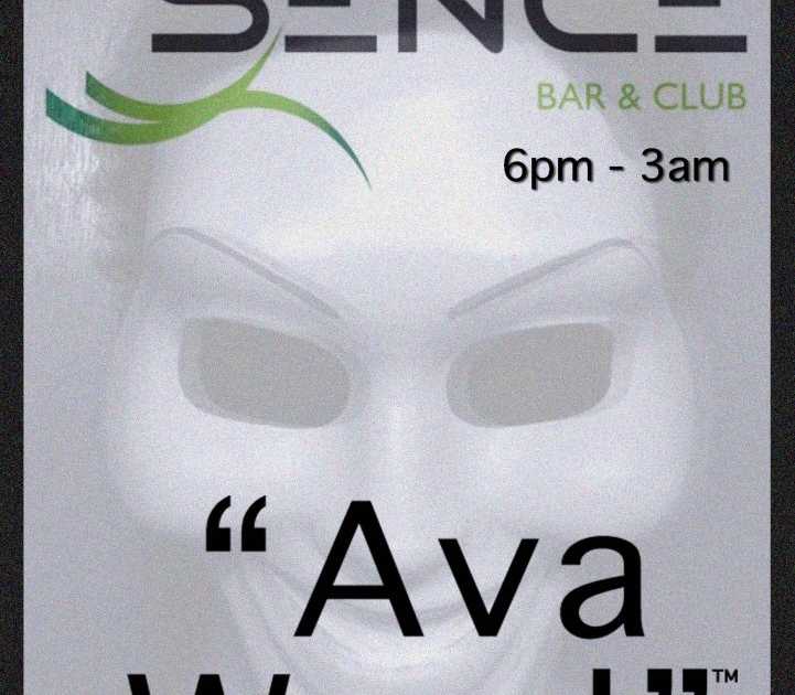 Ava Word™ The Halloween Soiree at Sence Bar, Birmingham