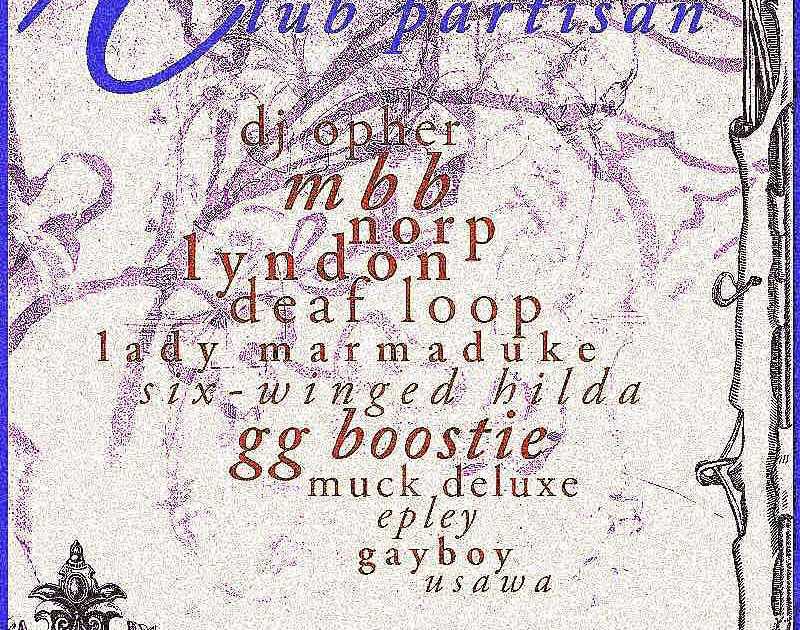 Rubber Works x Club Partisan: 𝒹𝑜𝓊𝒷𝓁𝑒 𝒹𝒶𝓉𝑒 ♡ at Partisan Collective ...