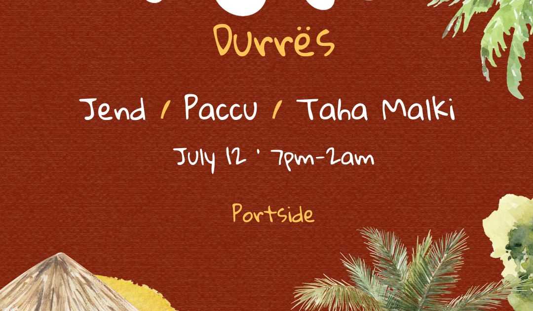 Mosaic Albania with Jend, Paccu & Taha Malki at Port Side Beach, Albania