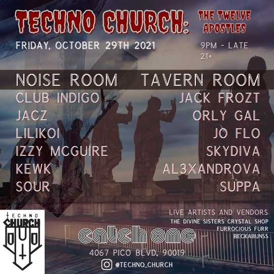 Techno Church en Catch One, Los Angeles