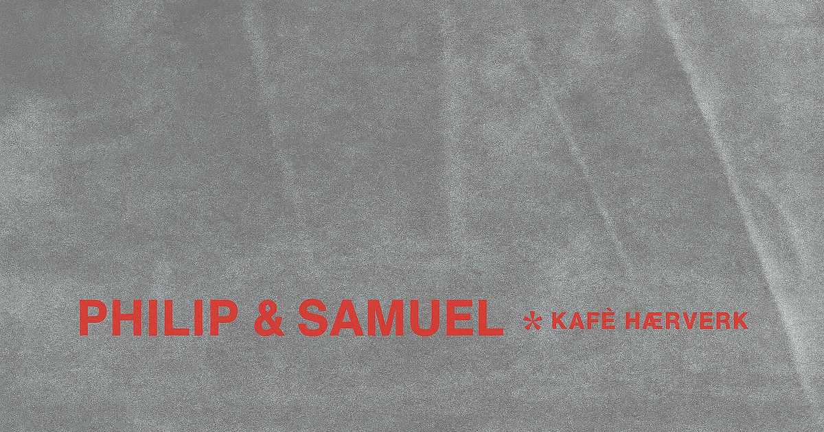 Philip & Samuel at Kafe Hærverk, Oslo